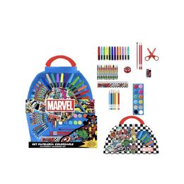 Marvel Heroes Schreib- und Malset Kinder Farbkasten & Stifte | Gr.: onesize