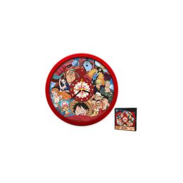 One Piece Wanduhr 25cm Anime Uhr mit Strohhut-Bande | Gr.: onesize