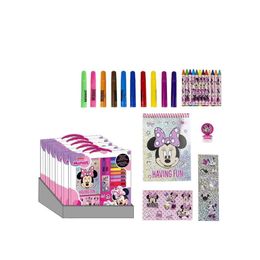 Disney Minnie Mouse Kreatives Schreib Malset mit Minnie-Motiv zum Ausmalen | Gr.: onesize
