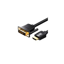 Wisam HDMI auf DVI Kabel bidirektional DVI D 24+1 5m | Gr.: onesize