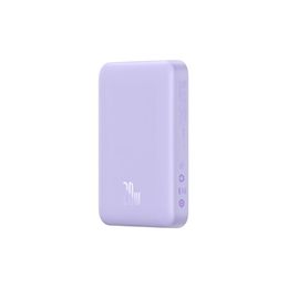 Wisam Powerbank Magnetic Mini 10000mAh, USB-C 20W MagSafe (lila) | Gr.: onesize