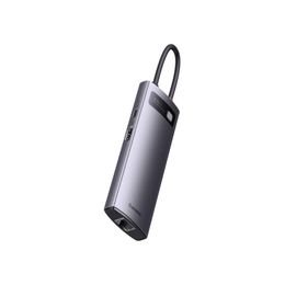 Wisam Baseus Hub 6in1 USB-C auf 3x USB 3.0 + HDMI + USB-C PD + RJ45 | Gr.: onesize