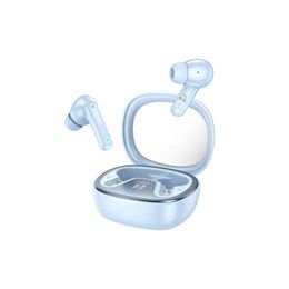 Wisam EQ6 TWS Bluetooth Kopfhörer kabellos In-Ear Blau | Gr.: onesize
