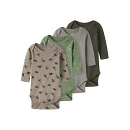 TWO SOON Lang&auml;rmeliger Body in Olive Night | Gr.: 80