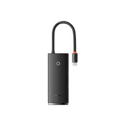 Wisam Baseus Hub 6in1 USB-C auf 3x USB 3.0 + HDMI + USB-C PD + RJ45 | Gr.: onesize
