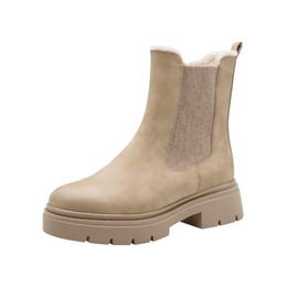 Marco Tozzi Chelsea Boot in beige | Gr.: 41