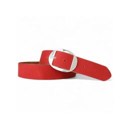 Fronhofer Lederg&uuml;rtel in Rot | Gr.: 105 cm