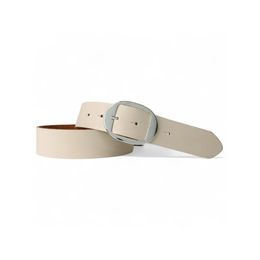 Fronhofer Lederg&uuml;rtel in Creme | Gr.: 95 cm