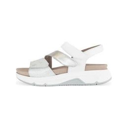 Gabor Comfort Sandalette in weiß | Gr.: 40,5