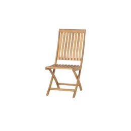 siena GARDEN Klappstuhl Paleros holzfarben Maße (cm): B: 44,5 H: 97 T: 65.0 » Höffner
