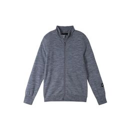 Reima Woll-Strickjacke " Mahin " in Melange grey | Gr.: 122