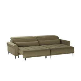 H&ouml;ffner Ecksofa mit elektrischer Sitztiefenverstellung Logan gr&uuml;n Ma&szlig;e (cm): B: 277 H: 80 T: 179.0 &raquo; H&ouml;ffner