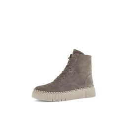 Gabor Fashion Plateau Stiefeletten in braun | Gr.: 37