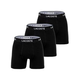 Lacoste Boxershort 3er Pack in Schwarz | Gr.: XXL