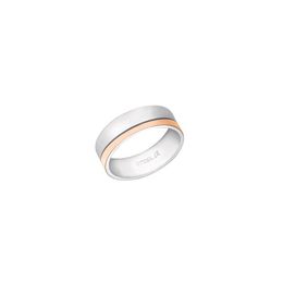 Amor Ring Edelstahl, IP Rose in Bicolor | Gr.: 64