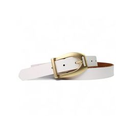 Fronhofer Dameng&uuml;rtel in Wei&szlig; | Gr.: 125 cm