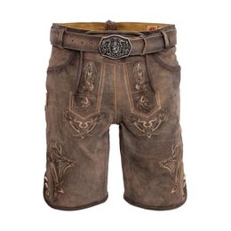 Maddox Lederhose FELIXSEE in mittelbraun | Gr.: 62