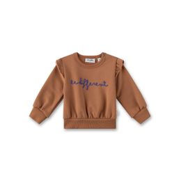 Sanetta Sweatshirt in Braun | Gr.: 74