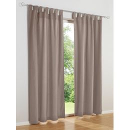 Heine Dekoschal in taupe | Gr.: 265-x-140cm