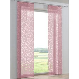 Heine Schiebevorhang in mauve | Gr.: 145 x 57cm