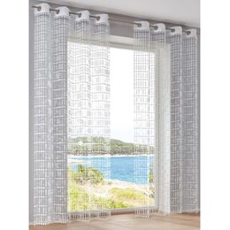 Heine Dekostore in offwhite | Gr.: 145 x 135 cm