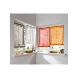 Heine Raffrollo in terracotta | Gr.: 130-x-60-cm