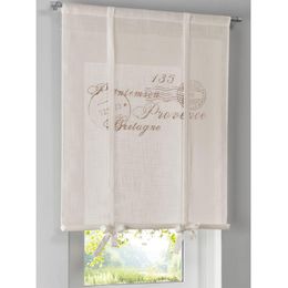 Heine Bändchenrollo in offwhite | Gr.: 140 x 45 cm