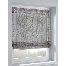Heine Raffrollo in grau | Gr.: 100-x-140-cm