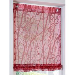 Heine Raffrollo in beere | Gr.: 140 x 45 cm
