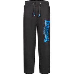 Lonsdale Trainingshose "Herdley Herren Jogginghose normale Passform" in Schwarz | Gr.: XL