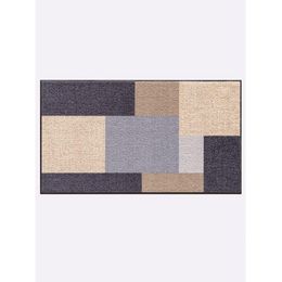 Heine Fu&szlig;matte in taupe-grau | Gr.: 50-x-70-cm