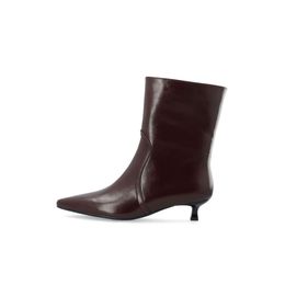 Bianco Stiefeletten mit Reißverschluss in Burgundy | Gr.: 36