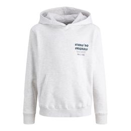 Jack & Jones JACK & JONES Junior Kapuzenpullover in Bright White | Gr.: 140