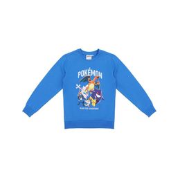 Pok&eacute;mon Pok&eacute;mon Pokemon Pullover Sweatshirt in blau | Gr.: 128