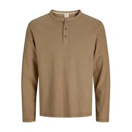 Jack & Jones Jack & Jones Langarm-T-Shirt in Malt Ball | Gr.: L