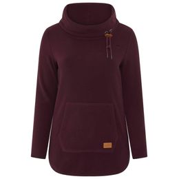 Kangaroos Fleecepullover in Aubergine | Gr.: 56/58