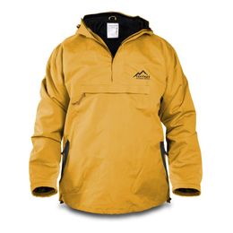 Normani Outdoor Sports Herren Windbreaker Myrsky in Gelb/Schwarz | Gr.: S