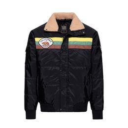 King Kerosin Winterjacke California in schwarz | Gr.: XL