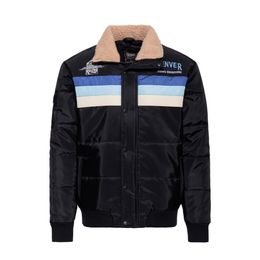 King Kerosin Winterjacke Motor Traveller in anthrazit | Gr.: L