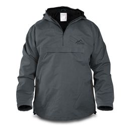 Normani Outdoor Sports Herren Windbreaker Myrsky in Anthrazit/Schwarz | Gr.: XL