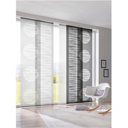 Heine Schiebevorhang in anthrazit | Gr.: 145-x-60-cm