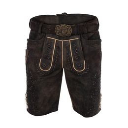 Maddox Lederhose STEFANUS in kohle | Gr.: 60