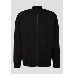 QS Sweatshirt Jacke in 9999_schwarz | Gr.: L