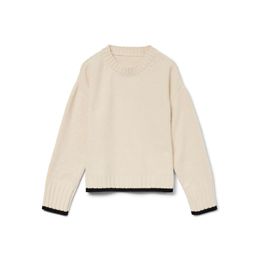 Vero Moda Girl Pullover "Shadow" in Creme | Gr.: 122/128