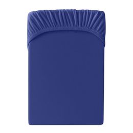 Cats Collection Spannbetttuch Edel-Jersey in royalblau | Gr.: 90 x 200
