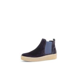 Gabor Fashion Chelsea Boots in blau | Gr.: 39