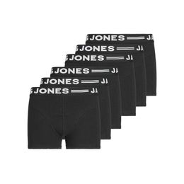 Jack & Jones Jack & Jones Boxershort 6er Pack in Schwarz | Gr.: 128