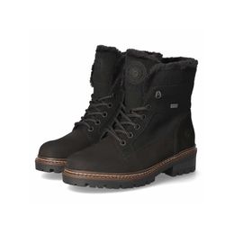 Remonte Schnürstiefel in schwarz | Gr.: 39