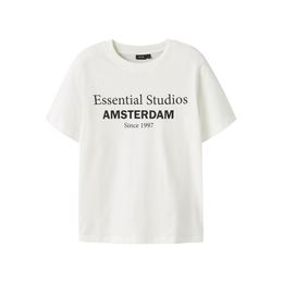name it T-Shirt in White Alyssum | Gr.: 158/164
