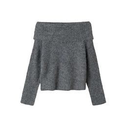 name it Strickpullover in Dark Grey Melange | Gr.: 158/164